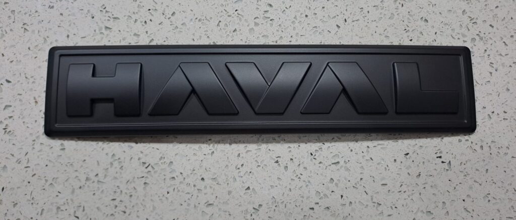 HAVAL FRONT EMBLEM NEW – aeroblack