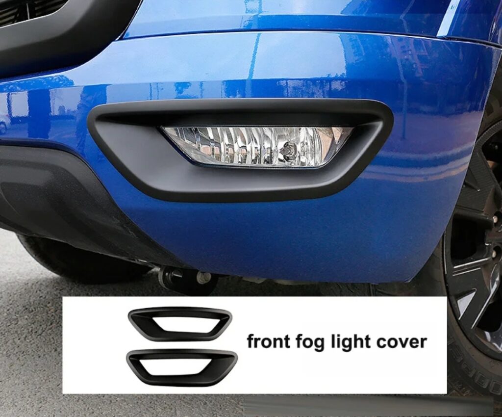 P SERIES PASSENGER – FRONT FOG LIGHT COVERS – aeroblack