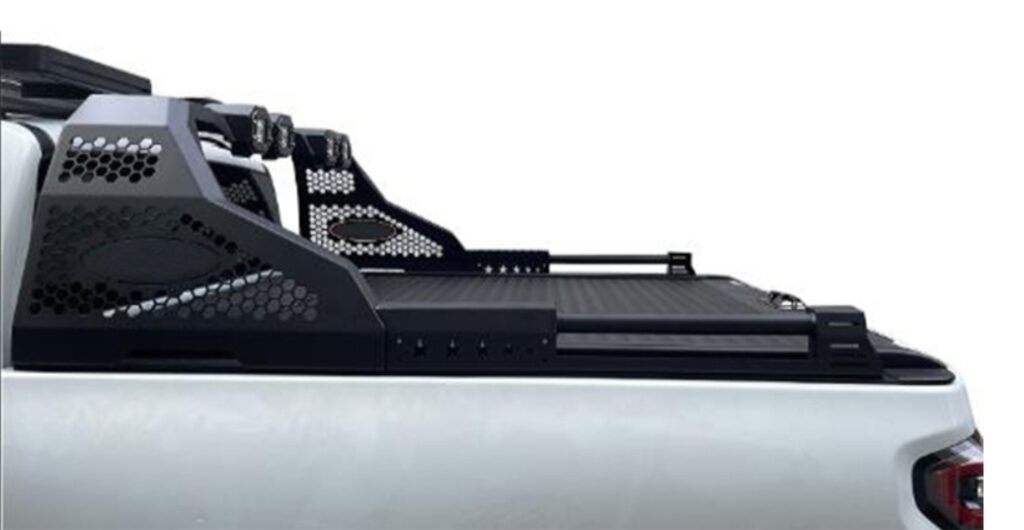 P SERIES – ROLL BAR WITH LIGHTS – aeroblack