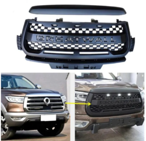P SERIES PASSENGER – FRONT GRILL COVER WITH LIGHT WITH GREAT WALL LOGO ...